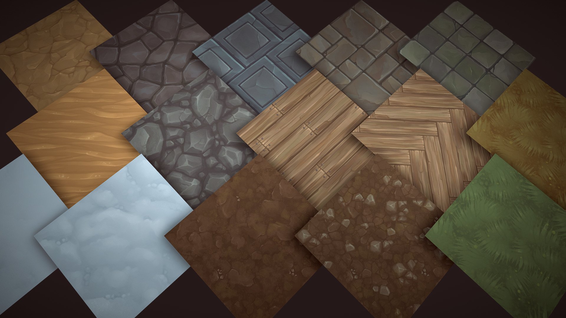 Texture pack 2 (Ground) - Download Free 3D model by rudolfs [edc0b8e ...