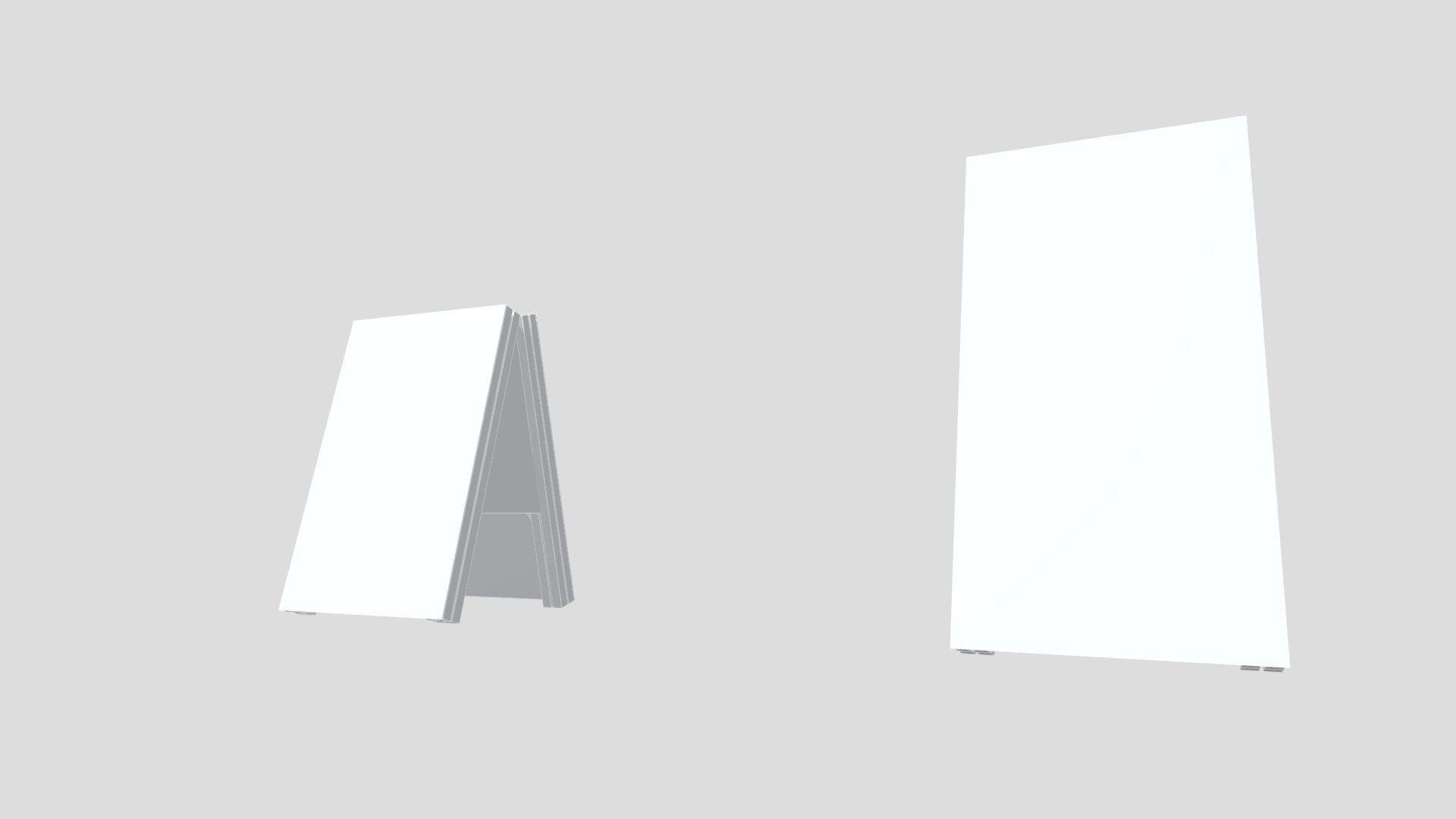 Sidewalk sign - Download Free 3D model by Sflex [edc1456] - Sketchfab