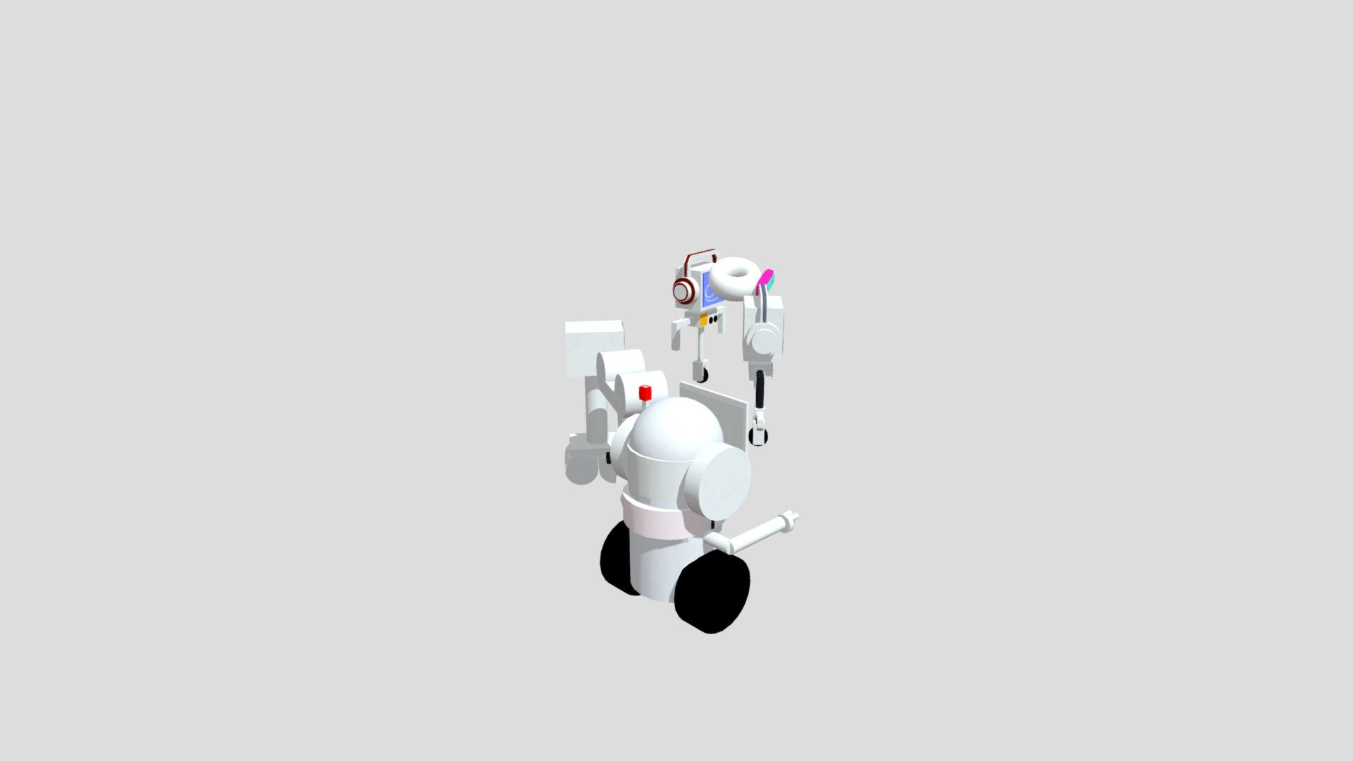 Fandroid And His Friends - Download Free 3D model by Fandroid-Fan25 ...