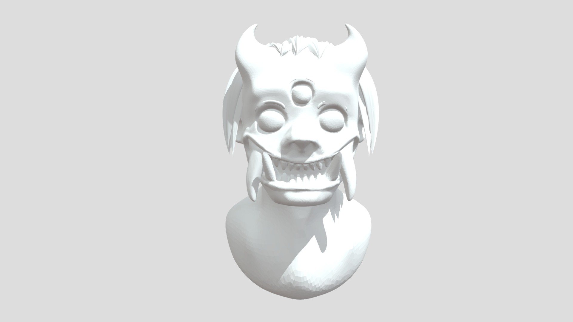 Joseph Marvin - Buto Ijo Head - 3D Sculpting UMN - Download Free 3D ...
