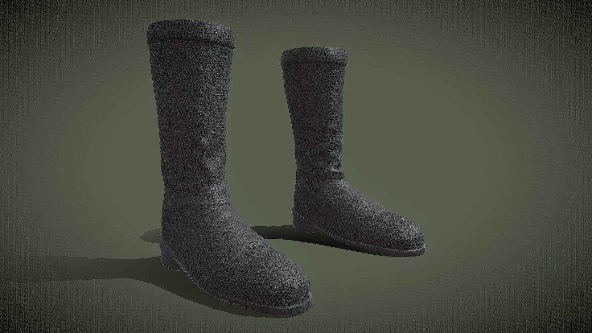 Game Ready Boots - Download Free 3D model by 7thFlare [edc35f3] - Sketchfab
