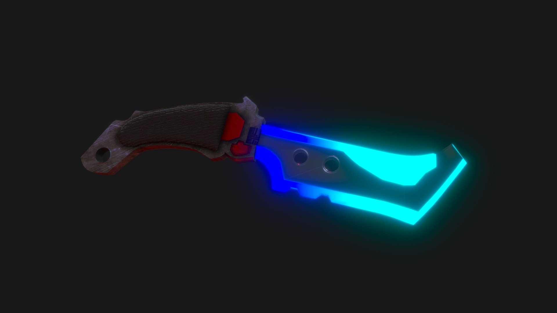 High Tech Blade Low Poly - Download Free 3D model by andrea.chierchia ...