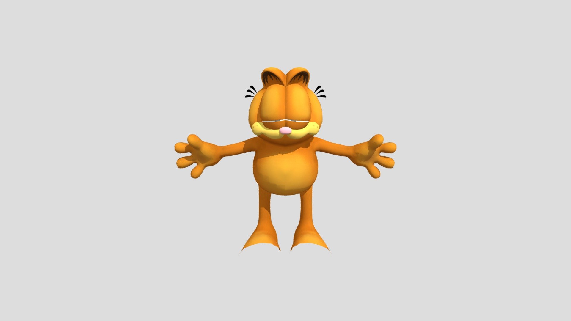 Garfeild Kart - 3D model by romyblox1234 [edc3e41] - Sketchfab