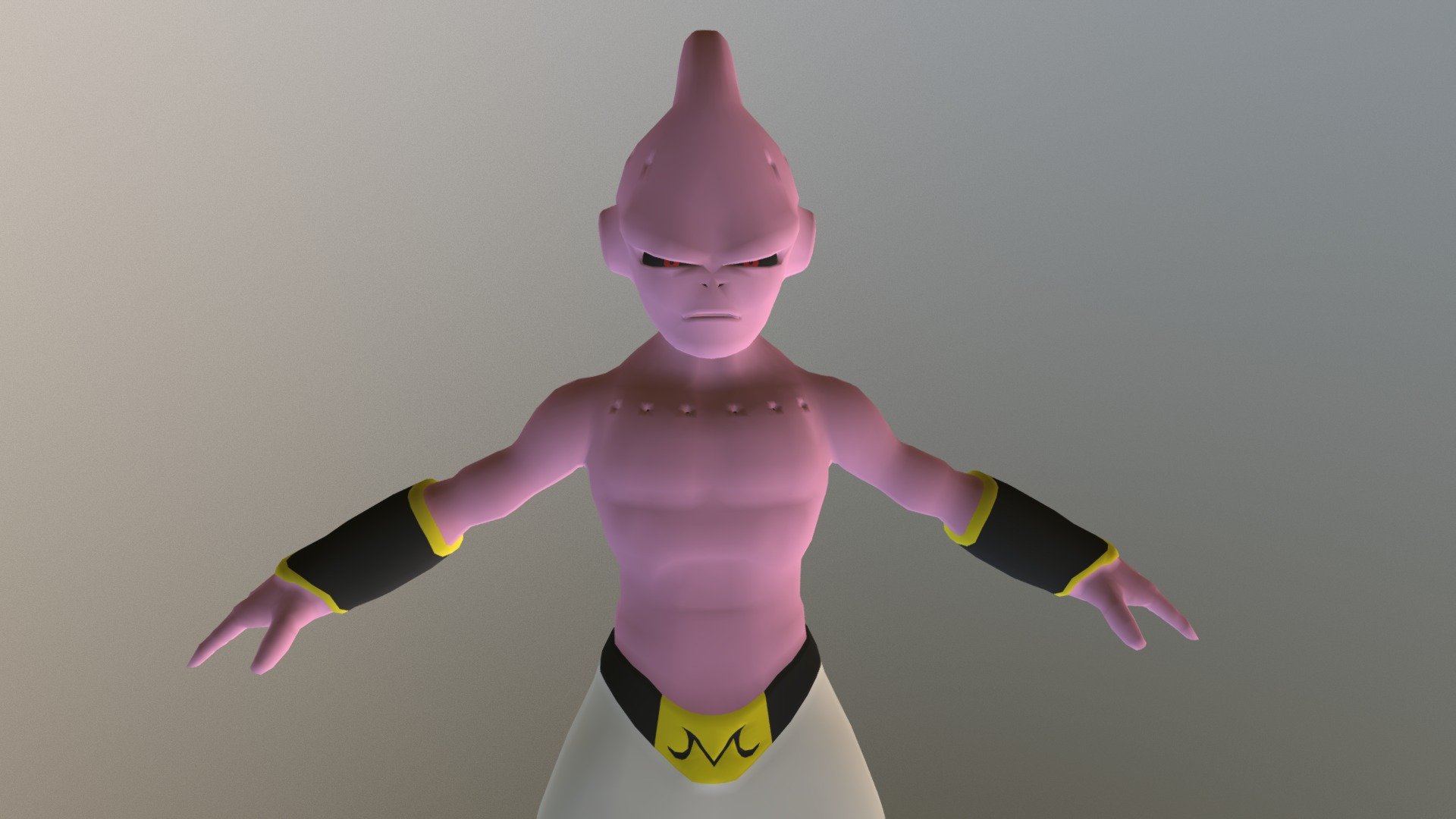 Kid Buu Export - Download Free 3D model by Lasharillo (@lasharo_ent ...