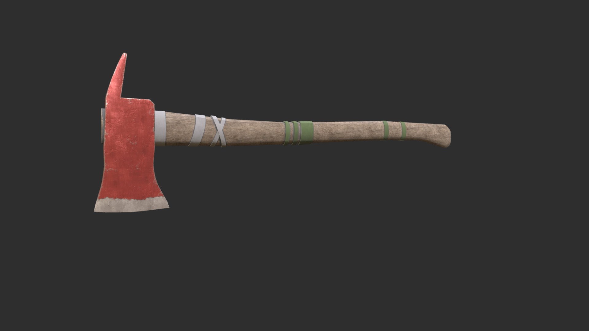 Fire Axe - 3D model by Vinícius Souza (@vinibudy) [edc5252] - Sketchfab