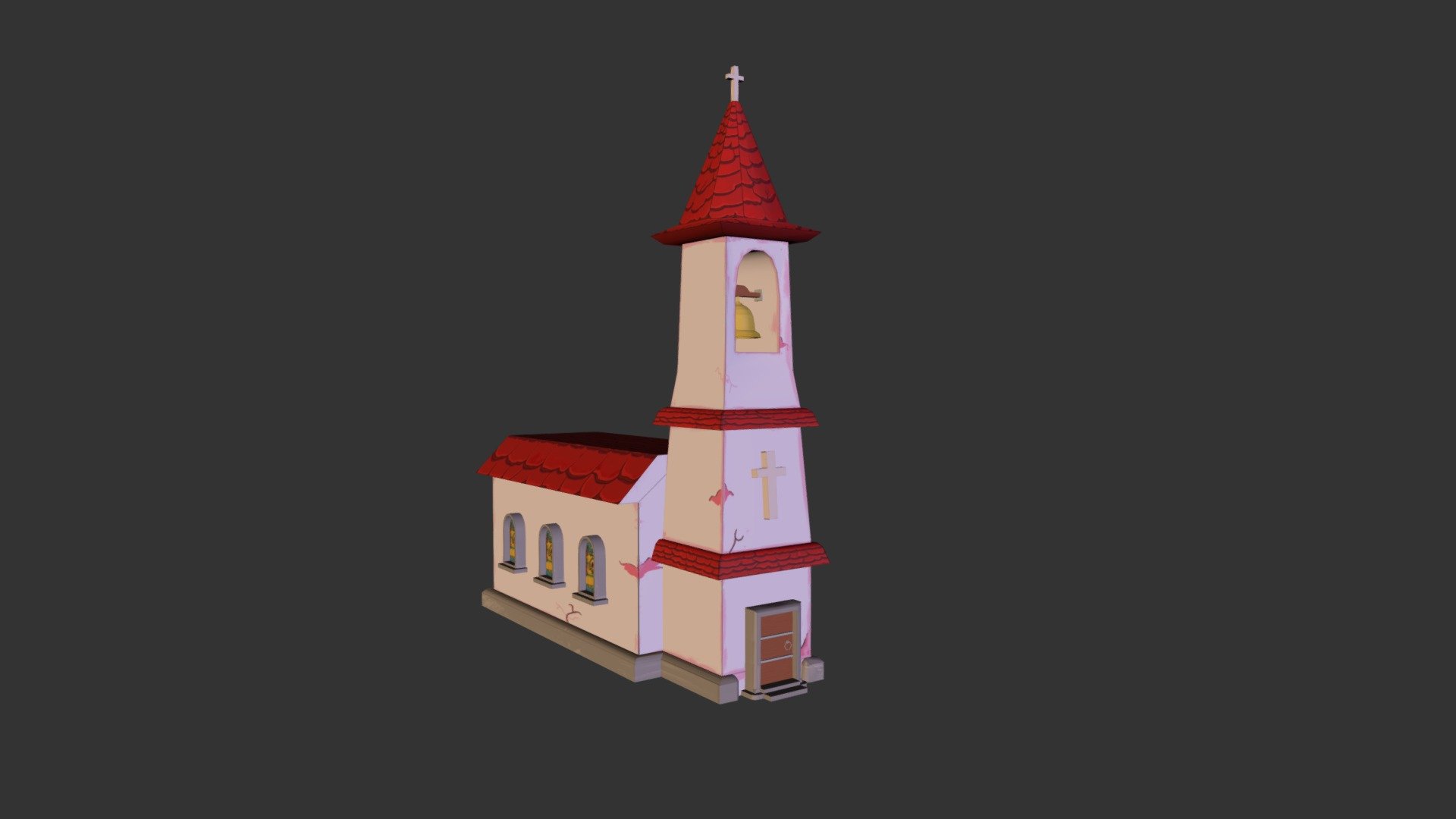 Church Model - Download Free 3D model by ThomasWhalley [edc5721 ...
