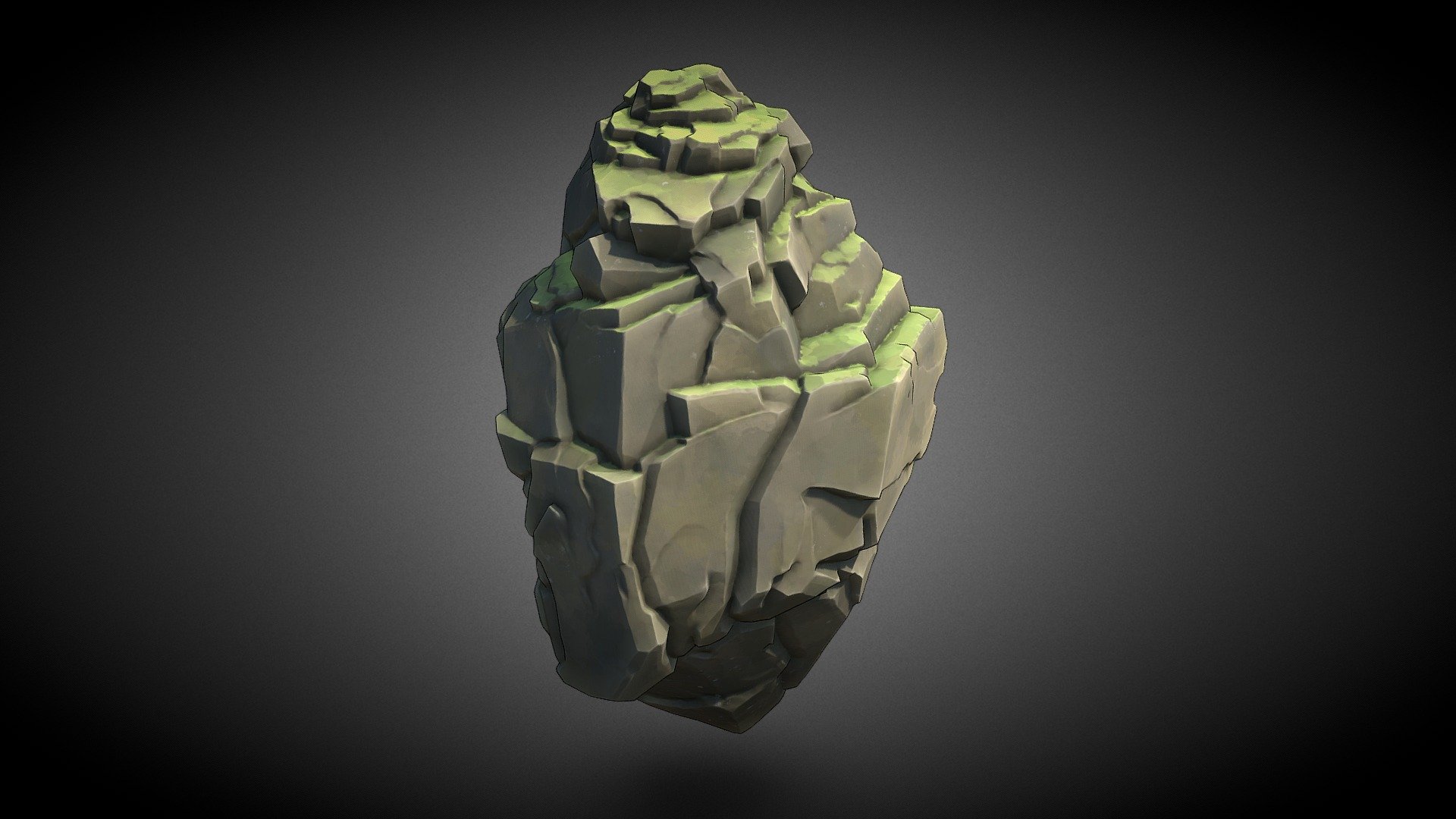rock_03_stylised - 3D model by Cyril Limoges Athiel (@athiel) [edc5e0a ...