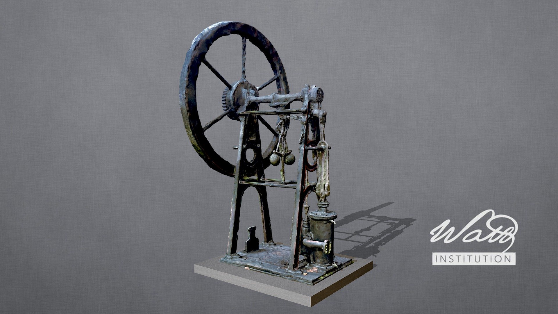 Eighteenth century steam pumping engine - Download Free 3D model by The ...