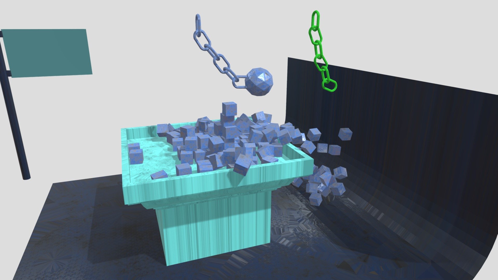 rigid body test01 - Download Free 3D model by whzp [edc7737] - Sketchfab
