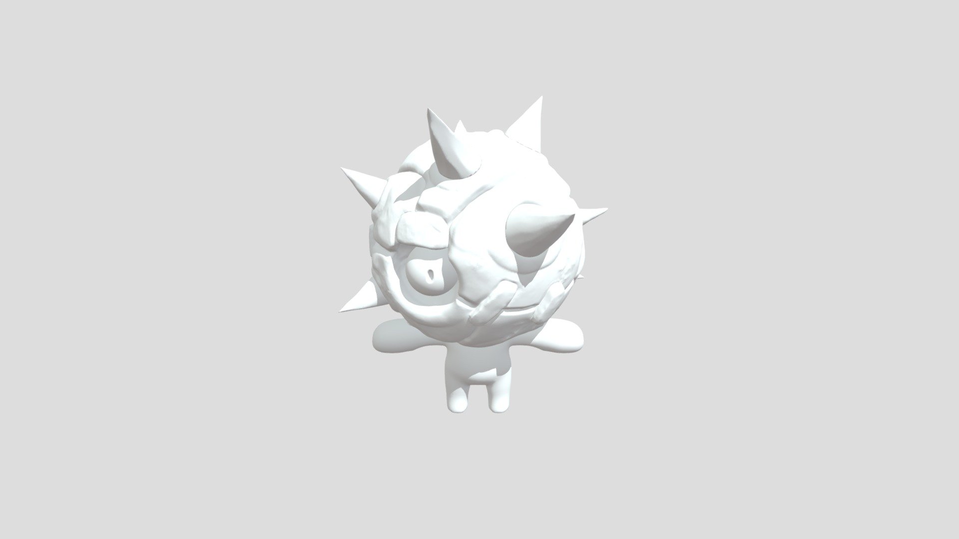 The Binding of Isaac - Flesh Maiden - 3D model by RealDTSM [edc9c93 ...