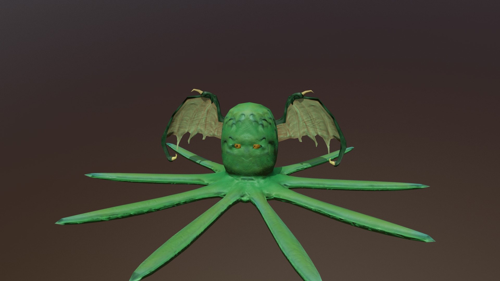 Young Cthulhu - 3D model by Alexandre Mendes (@allexmendes) [edca09b ...