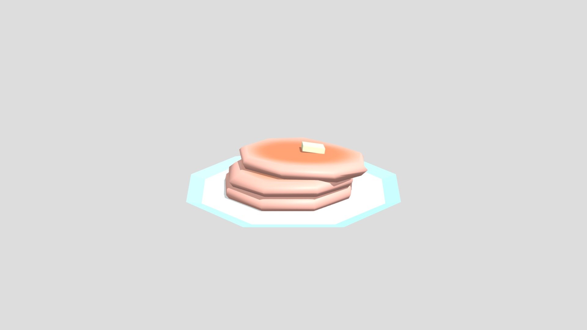 Pancakes - 3D model by Lunarbonn [edcbe31] - Sketchfab