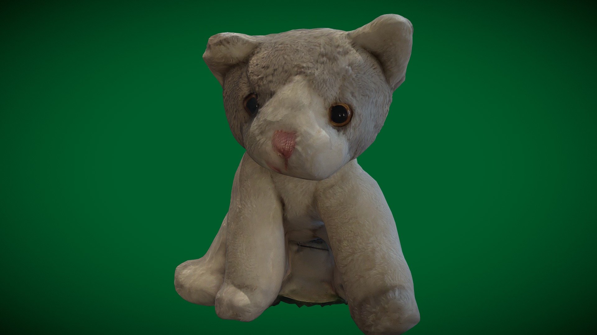 Teddy bear In fabric - 3D model by Vavtrudner [edccb1f] - Sketchfab