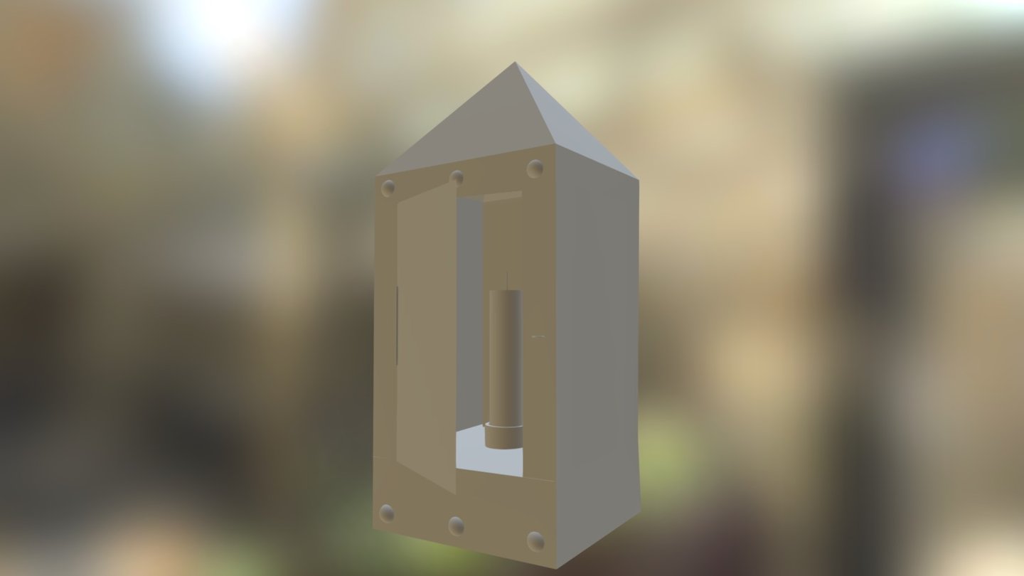 Medieval Lantern - 3D model by Marianna Parnham (@parnham4780) [edcdc45 ...
