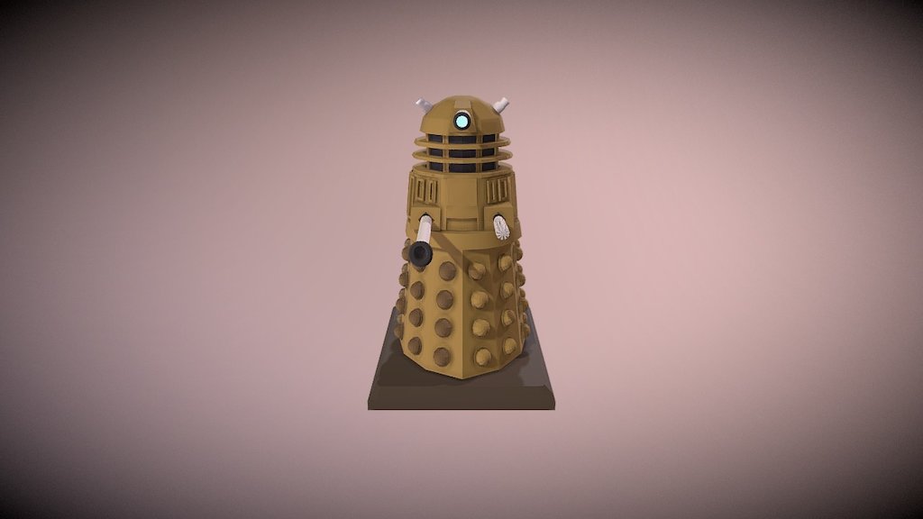 Dalek - Download Free 3D model by Dana (@dbenbasa) [edcdd9f] - Sketchfab