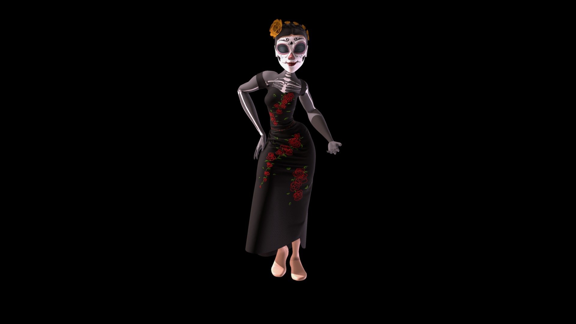 Catrina - 3D model by burro138 [edce71d] - Sketchfab