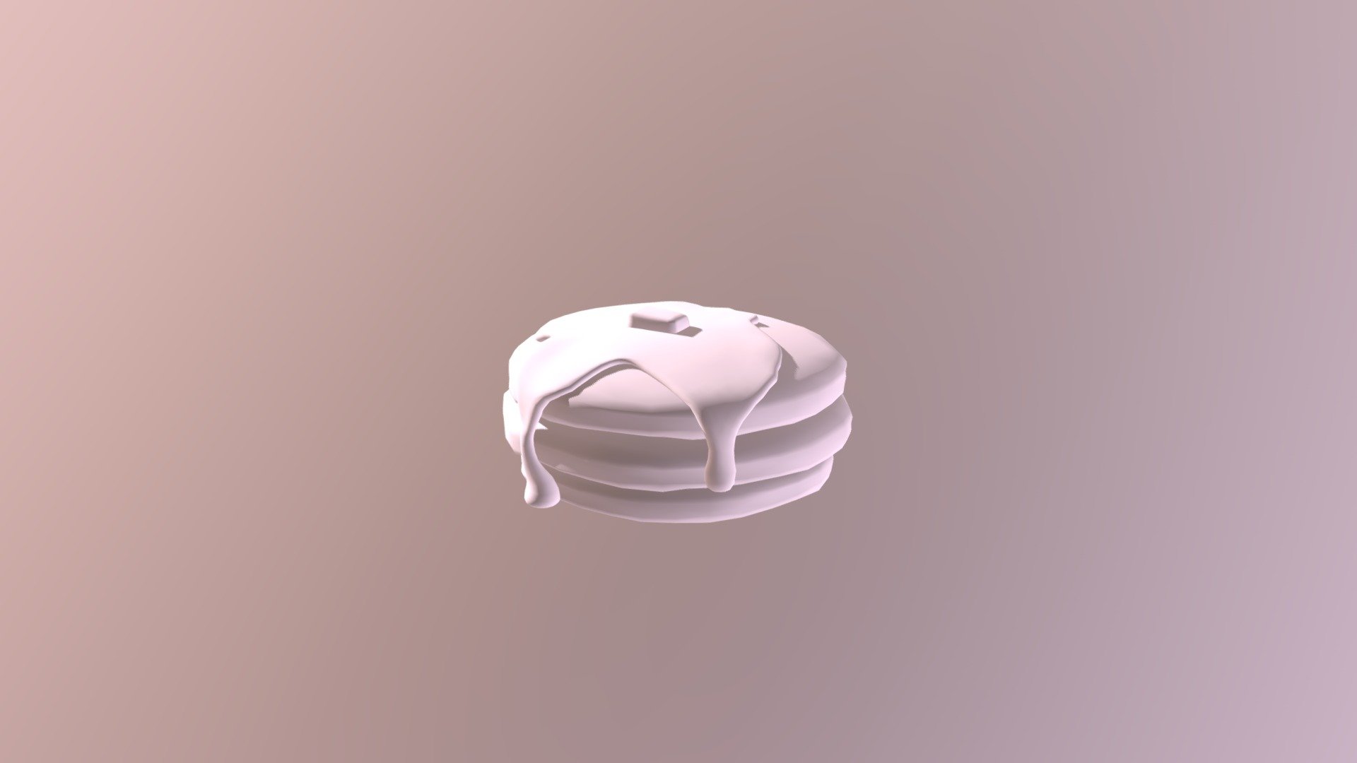 Pancake Scene - 3D model by popcon.pat [edce90a] - Sketchfab