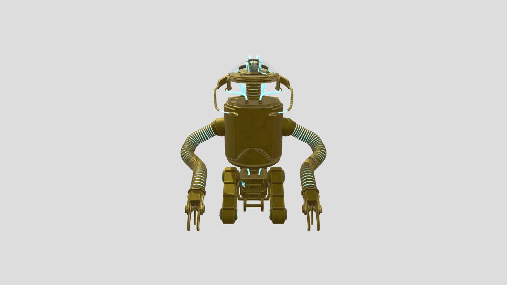 Stylised Robot texture - 3D model by ssharman2002 [edd0554] - Sketchfab