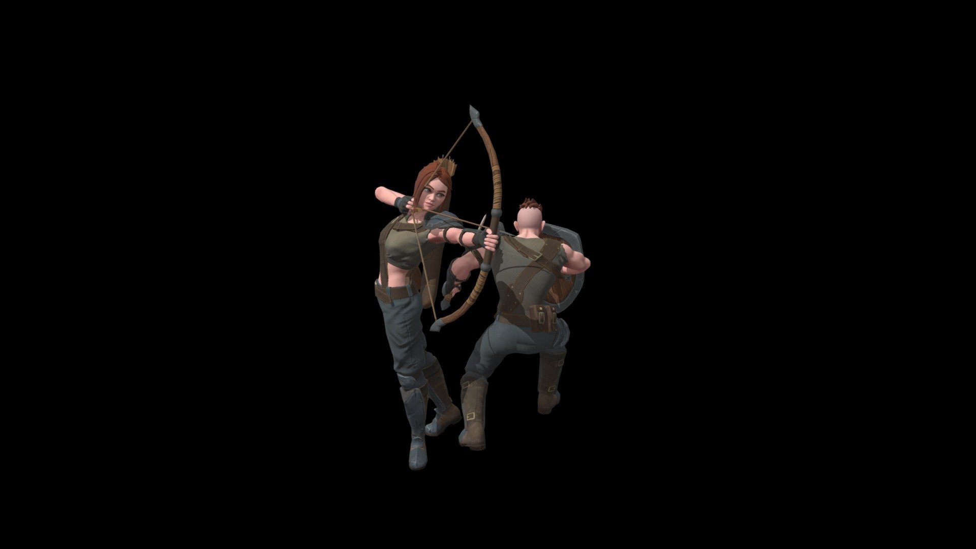 Stylized Adventurers - 3D model by Mayjen (@ihmnwtd) [edd2942] - Sketchfab