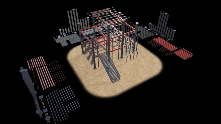 Steel-construction 3D models - Sketchfab