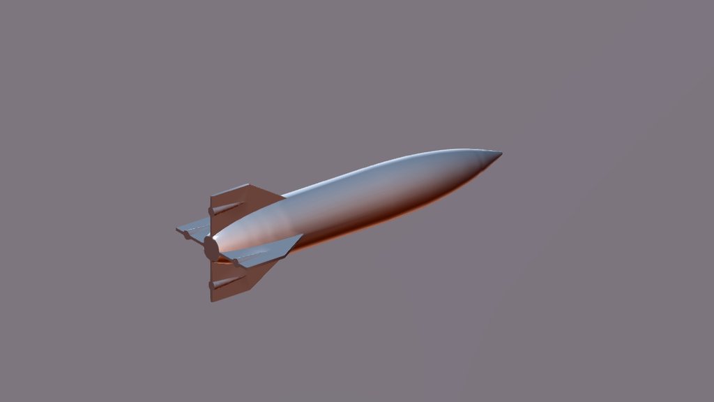 Rocket For Scaling - 3D model by glucklab [edd4419] - Sketchfab