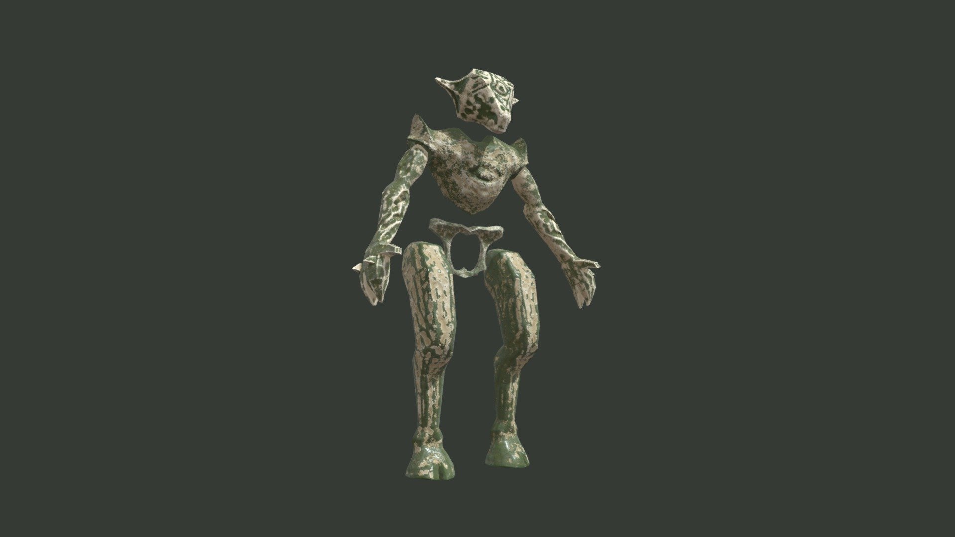 Moss Sentinel - 3D model by Paula Lopez (@paulopezlopez) [edd45cc ...