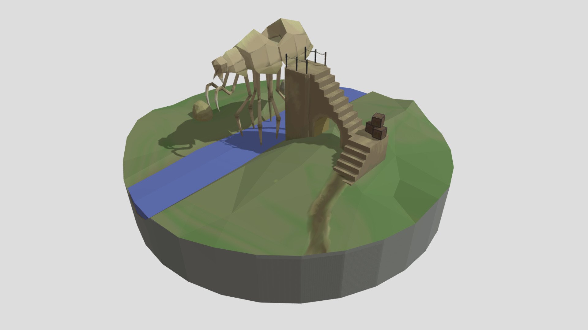 Mini Silt Strider - 3D model by andrew.connelly23 [edd4e77] - Sketchfab