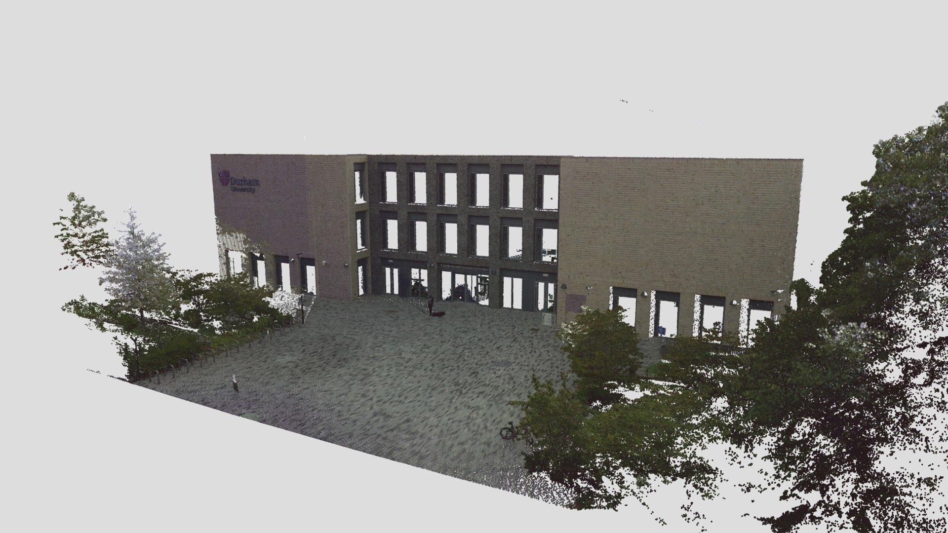 Outside TLC, Durham Universtiy - 3D model by Sim M. Reaney (@simreaney ...