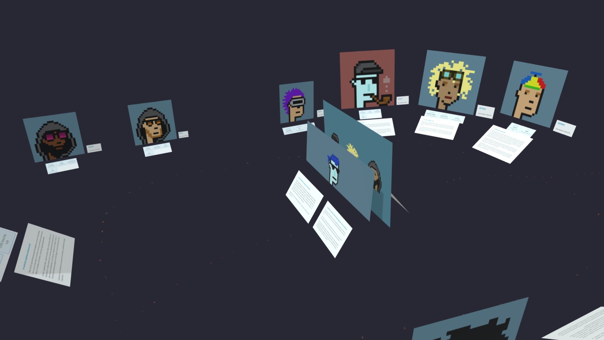 CryptoPunks - Lester paints the world - Download Free 3D model by ...