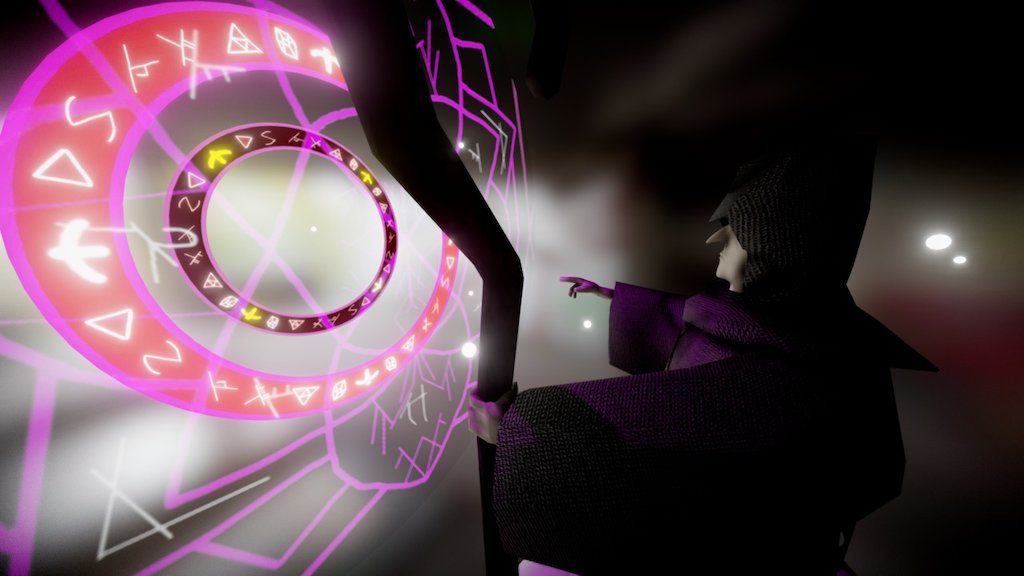 Mage Spellcasting Animation - 3D model by fizzlefreshh [edd5b72 ...