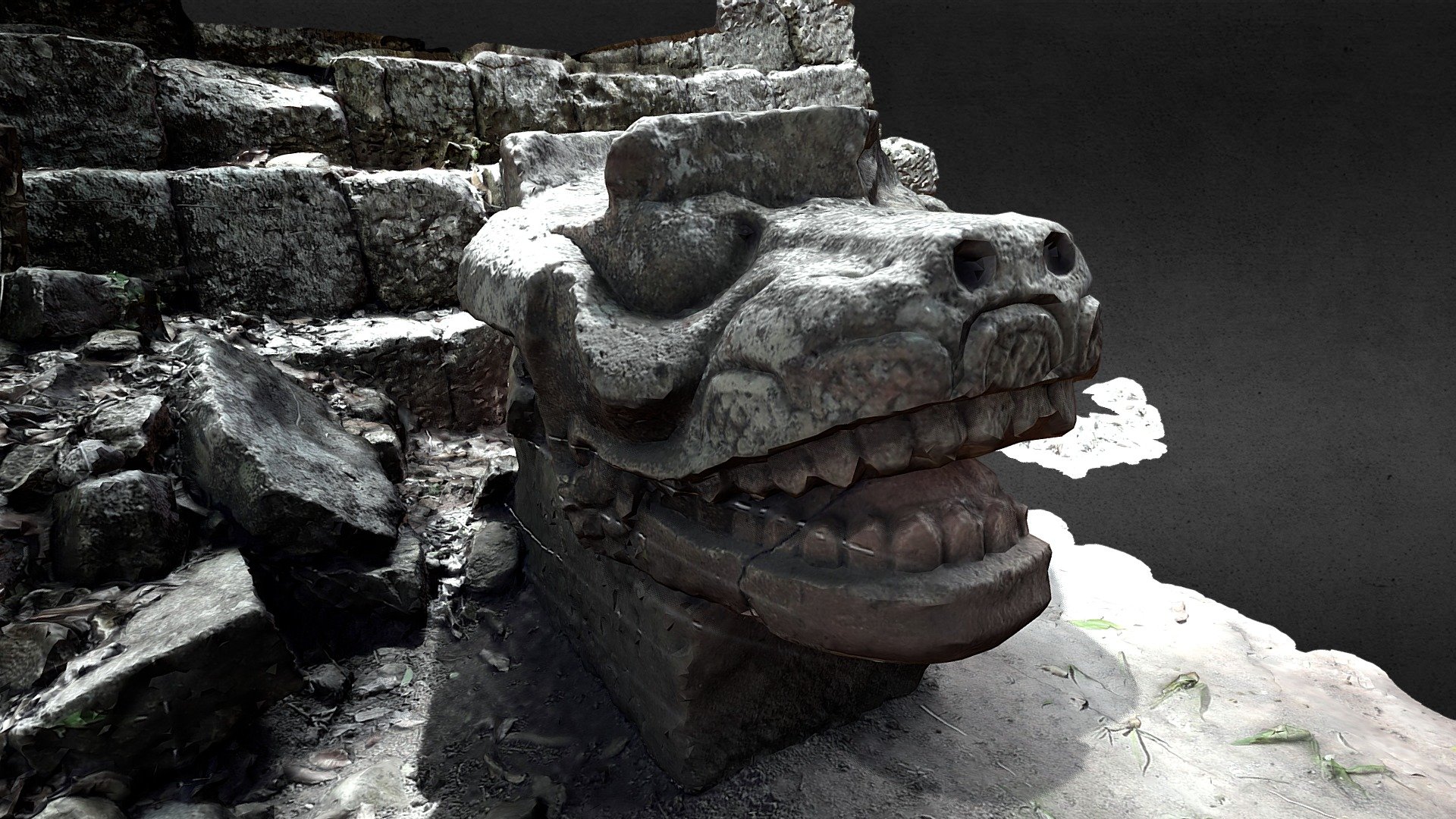 ESCULTURA MAYA 1 COPAN - 3D model by cornelio.merchan [edd6f7a] - Sketchfab