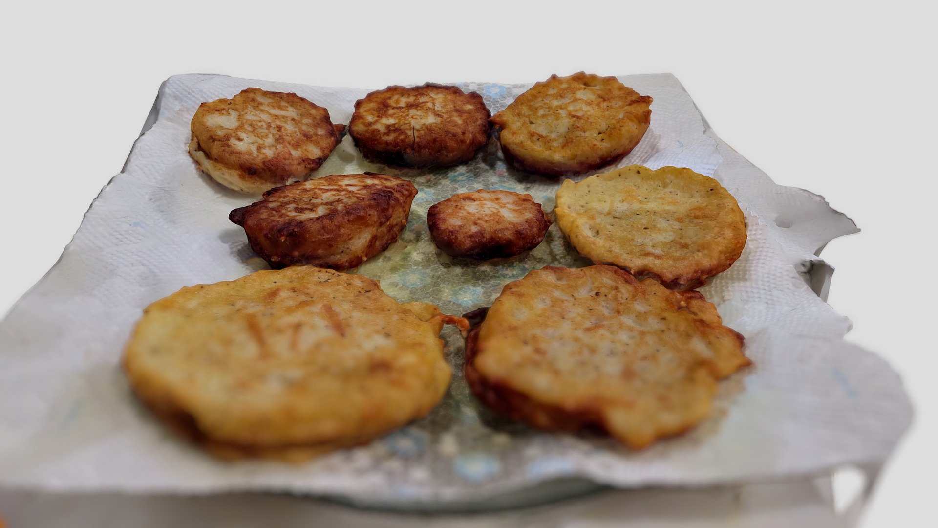 Cheesy Ricotta Fritters - Download Free 3D model by stevencmutter ...