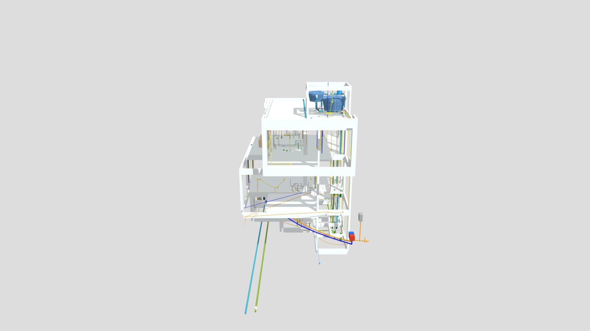 TIPO 03 CGL CONST. E INCORP. - HOUSE ECOVILLE - 3D model by Cadennza Engenharia ...