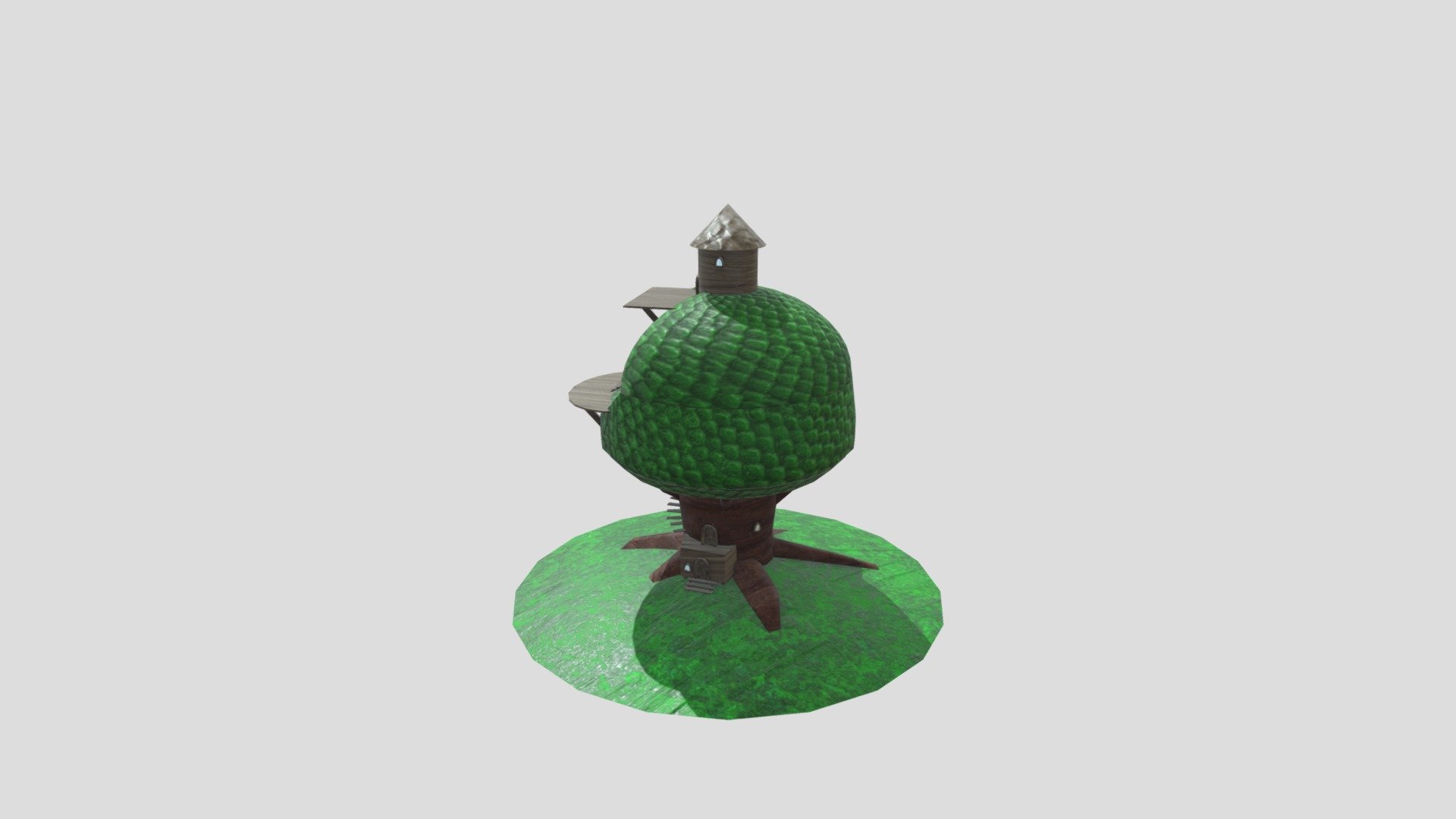 treehouse time - 3D model by Argentlua [edda452] - Sketchfab