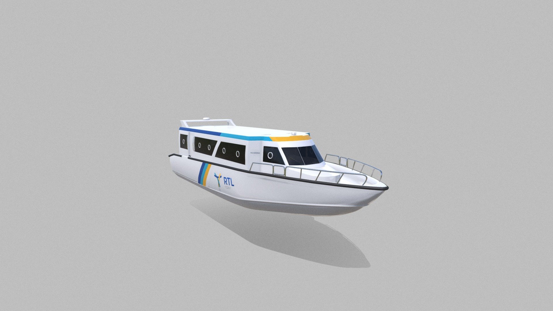 RTL Ferry - 3D model by mohamedsameeeer [edda64d] - Sketchfab