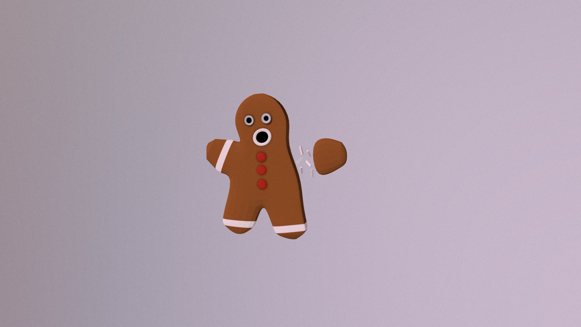 Gingerbread - 3D model by Sith (@Leonardo.Codamo) [eddafa4] - Sketchfab