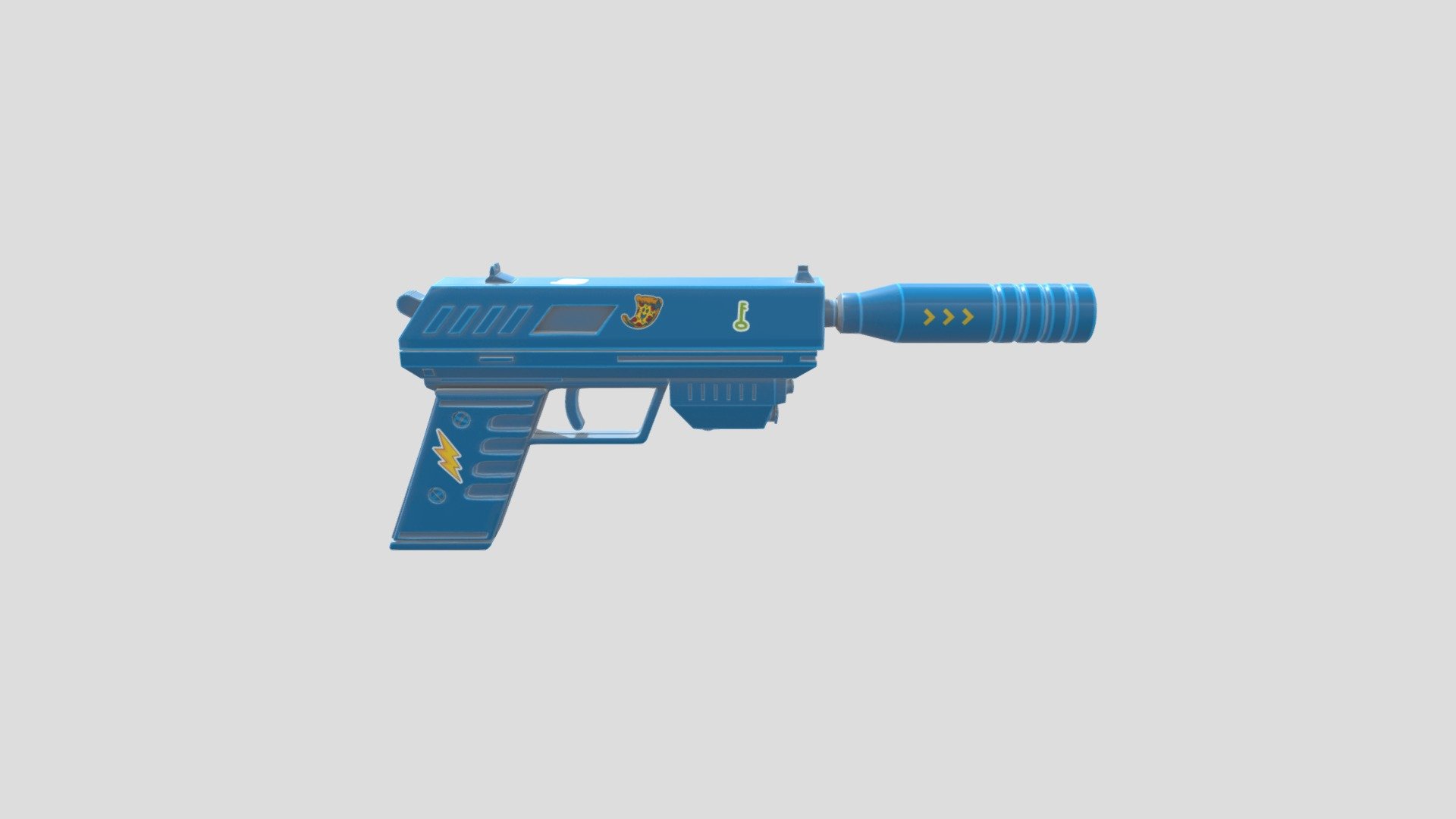 Toy gun - 3D model by jheyson (@jheyson.js55) [eddc4cd] - Sketchfab