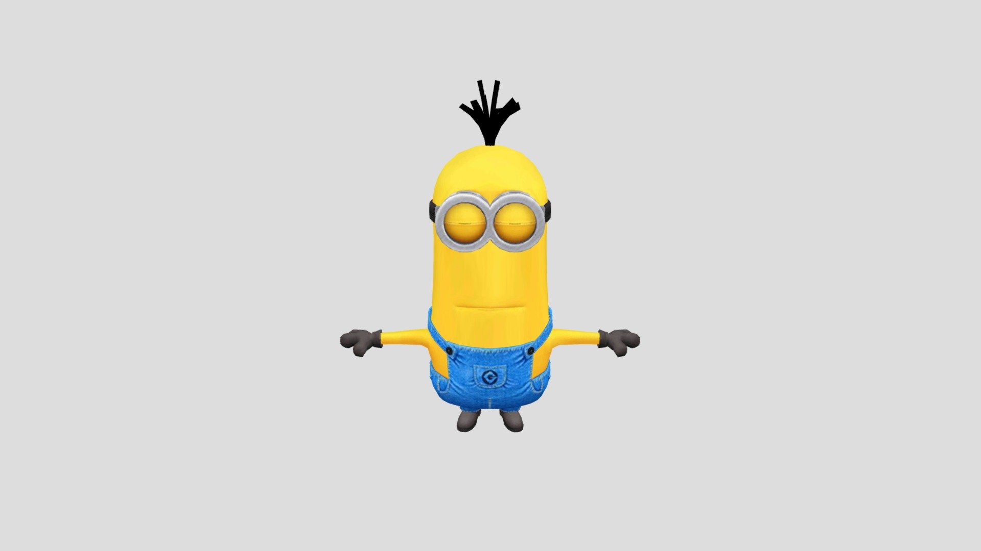 Kevin (Rigged with Mixamo) - Download Free 3D model by MinionRusher ...