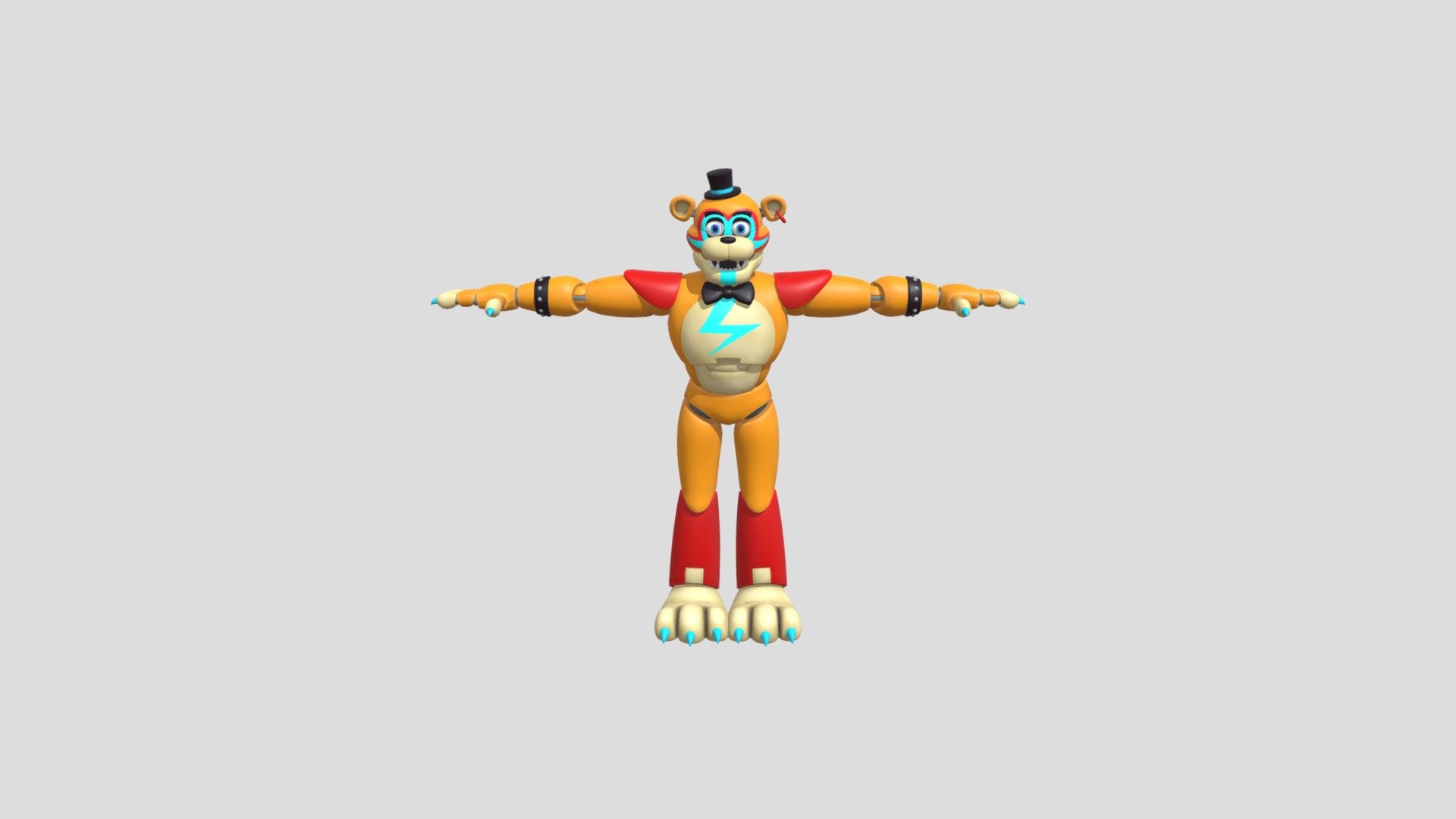 Freddy - Download Free 3D model by Eire [eddd0c9] - Sketchfab