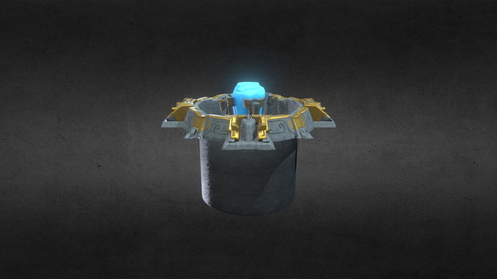 Blue Nexus - 3D model by jordandionduval [edde0b7] - Sketchfab