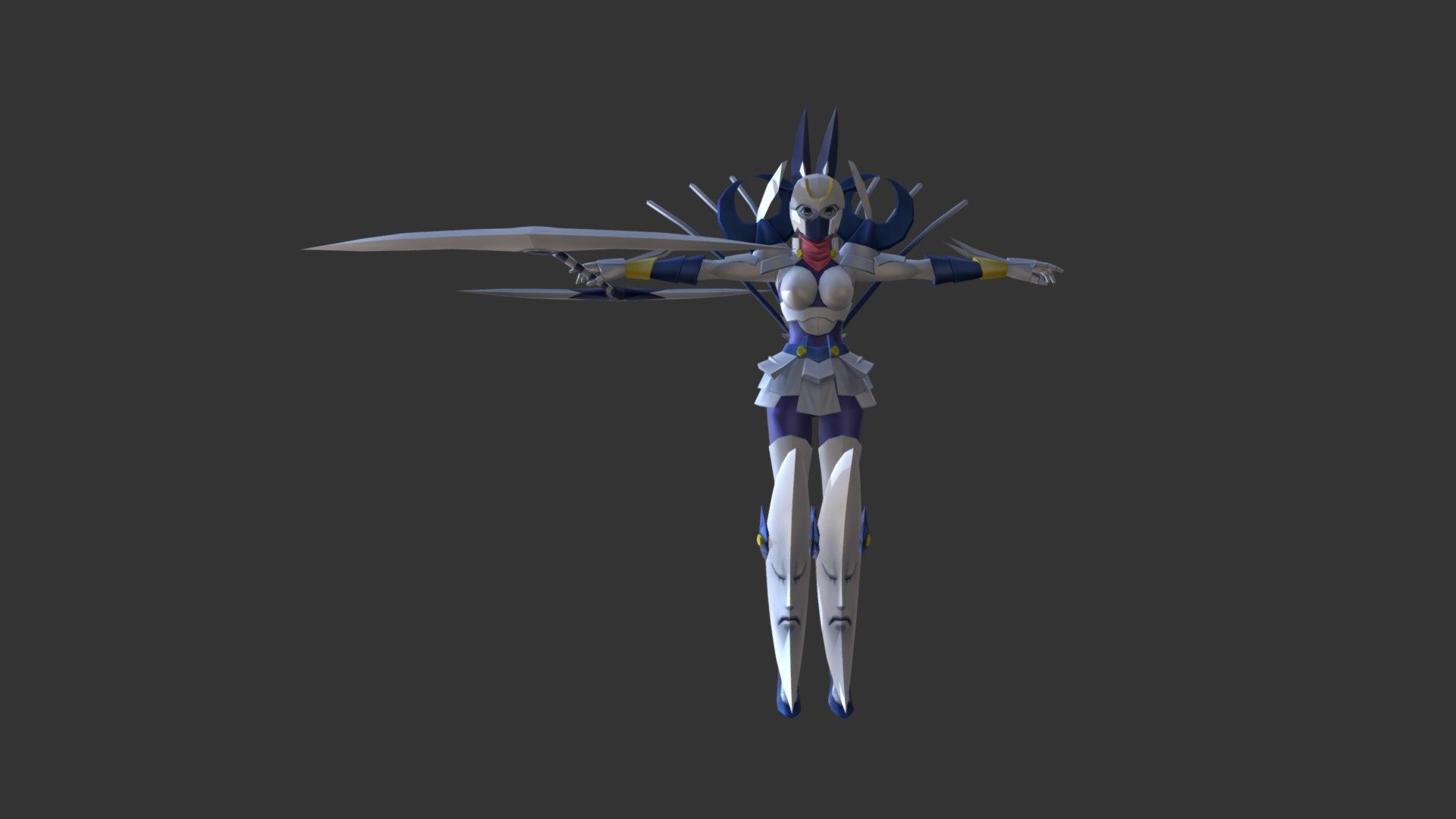 Dianamon - 3D model by akennedy007 [edde472] - Sketchfab