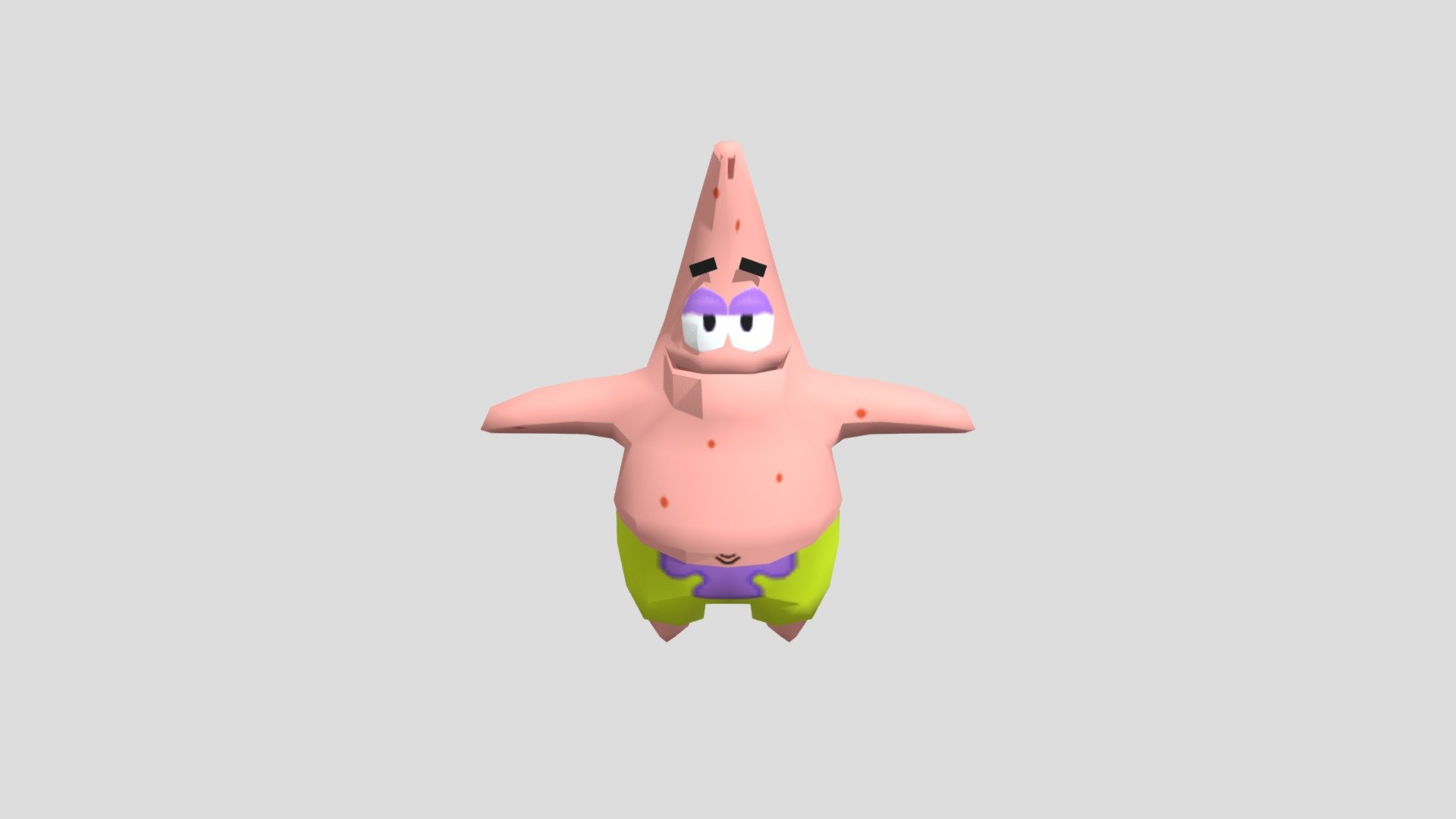 Drawn To Life SpongeBob - Patrick Star - 3D model by hurriyahjohnson [eddeb95] - Sketchfab