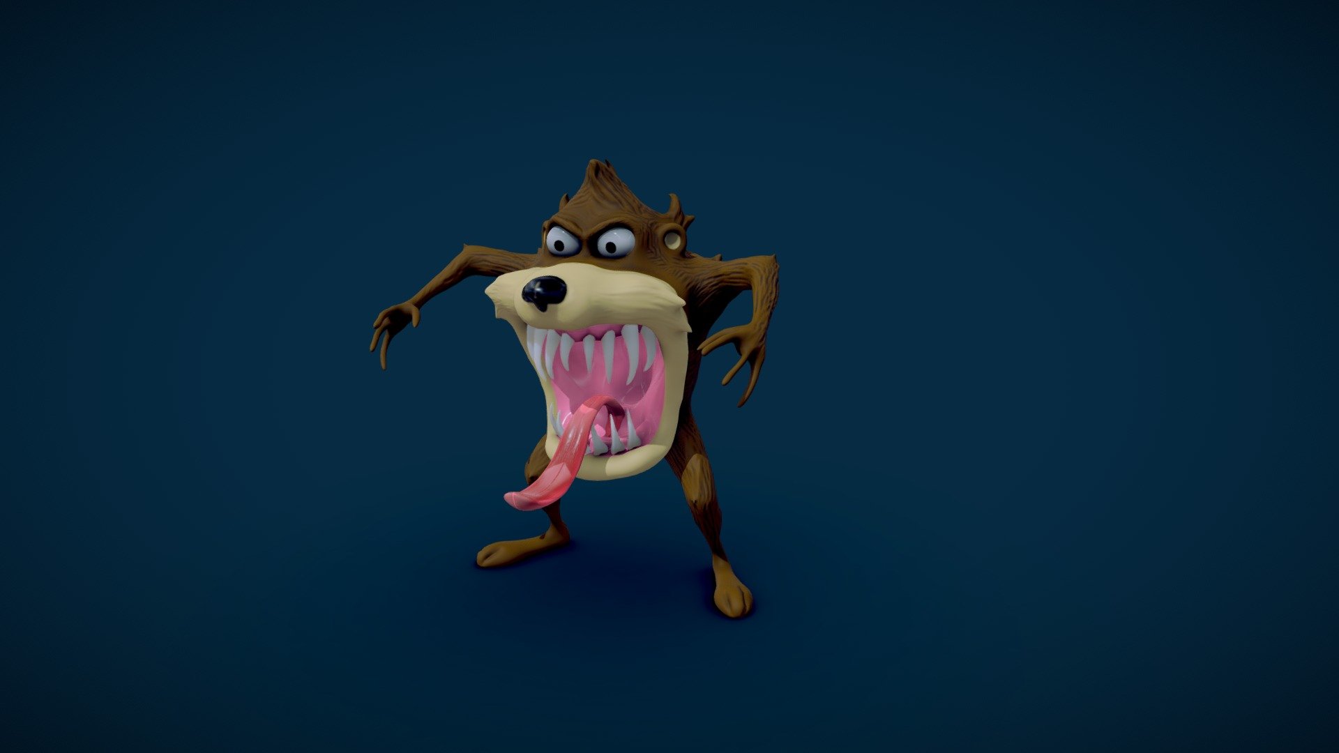 Taz_color - 3D model by Matias.Nieva [eddebf4] - Sketchfab