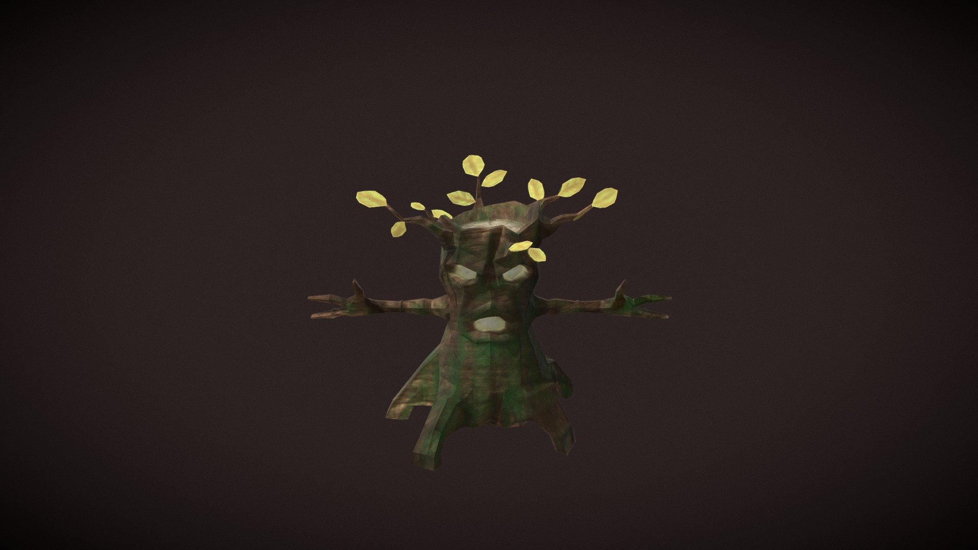 low poly Evil_tree - Download Free 3D model by quyennghiem2610 [eddfb41 ...