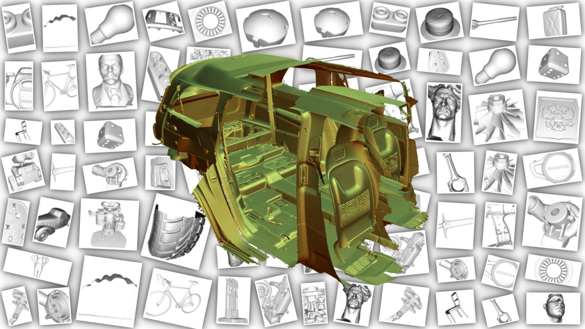 Mercedes Benz GLS 2020 3d scan data 2 of 2 - 3D model by CAD-LAB ...