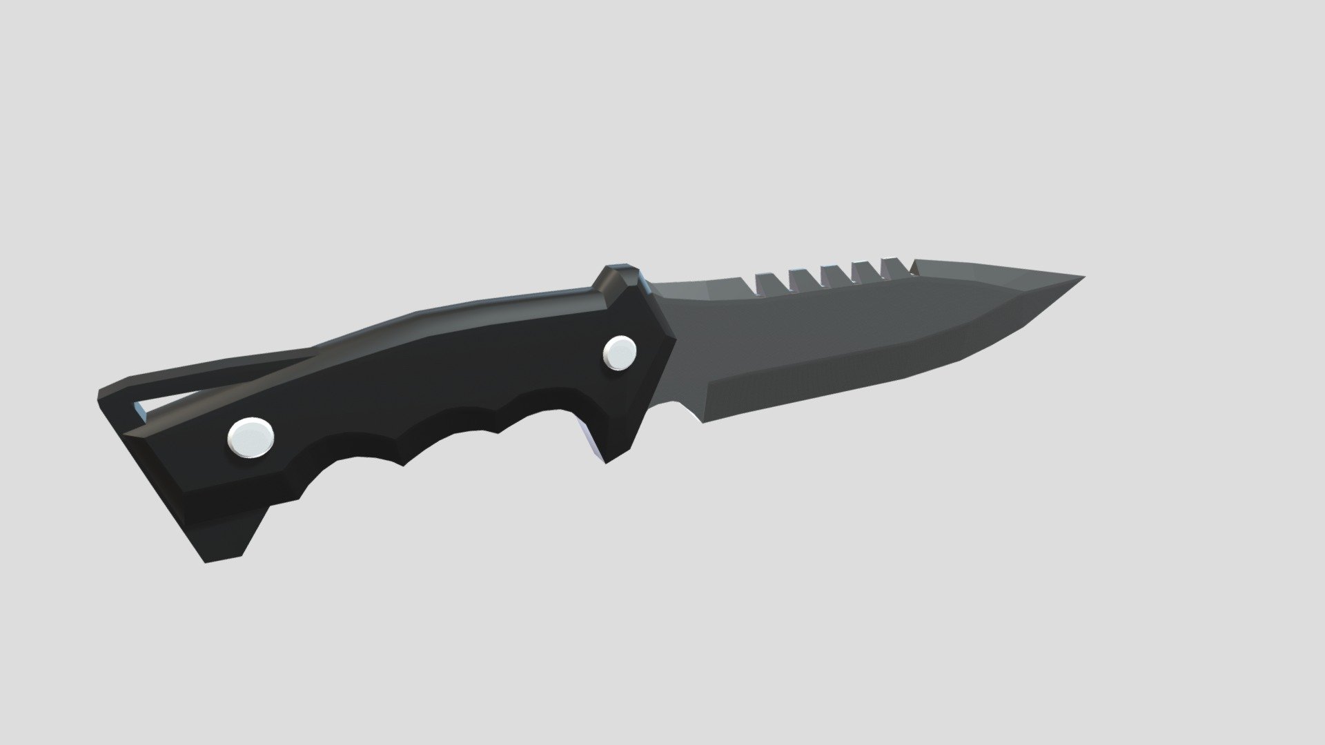 Valorant's knife Low Poly - Download Free 3D model by Nicolas Brum ...