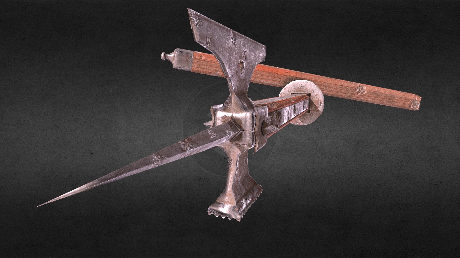 PoleAxe - 3D model by Jadon_TheArtist [ede3902] - Sketchfab