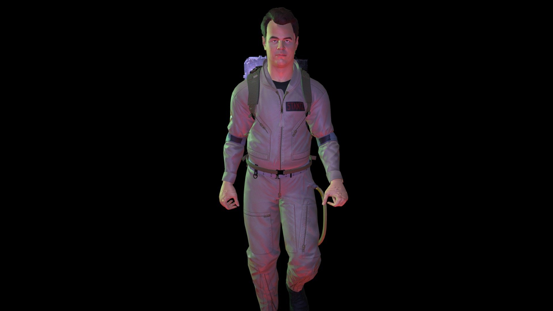 Ghostbusters - Dr. Ray Stantz - Download Free 3D model by spinningblade ...