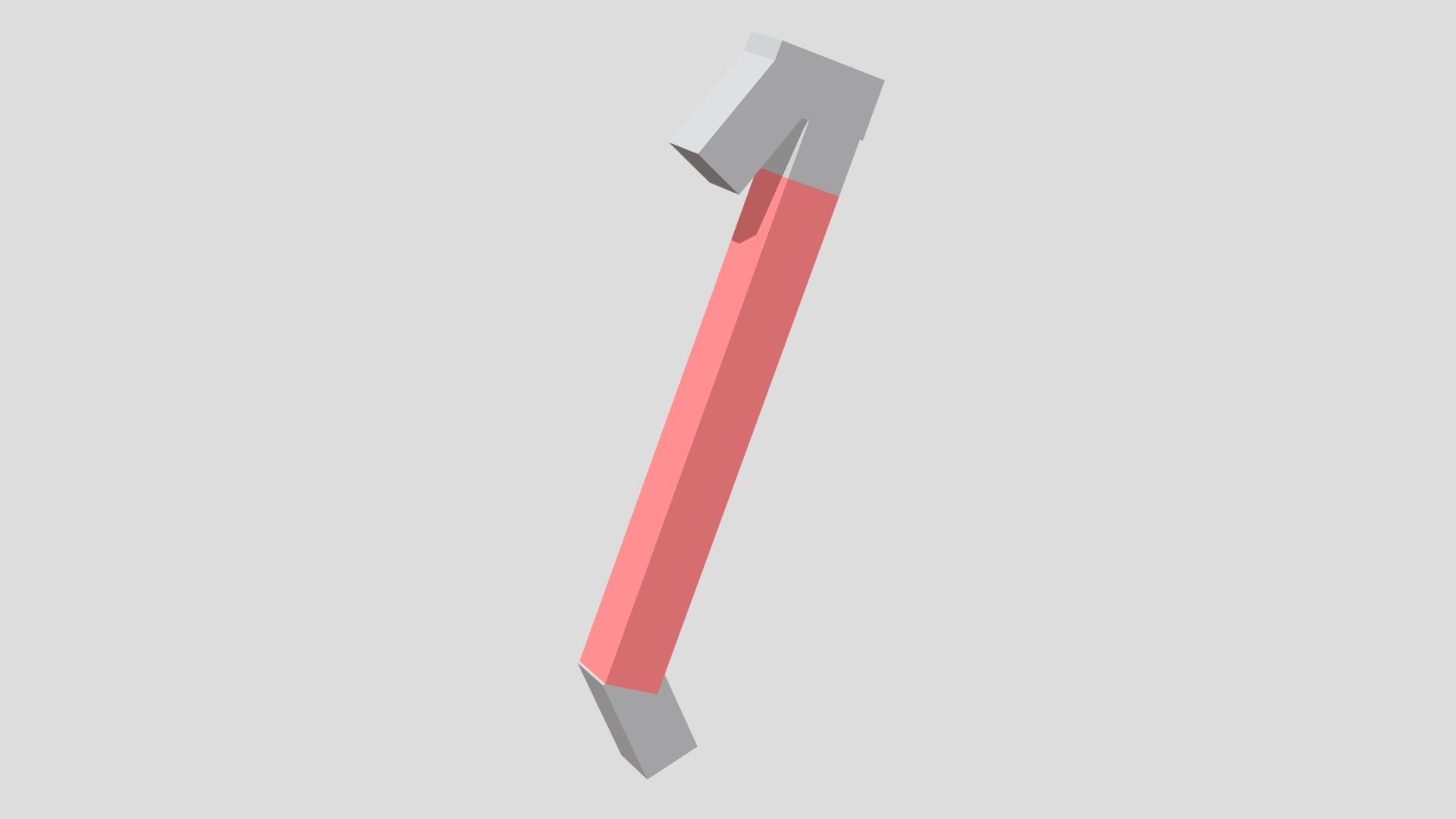 Pied de Biche / Crowbar - Model Minecraft - Download Free 3D model by ...