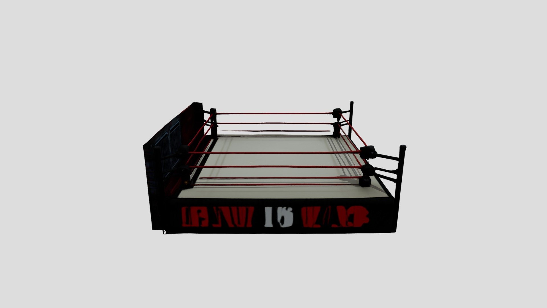 WWF WARZONE wrestling arena - 3D model by INVADER Woku (@Invader.Woku ...